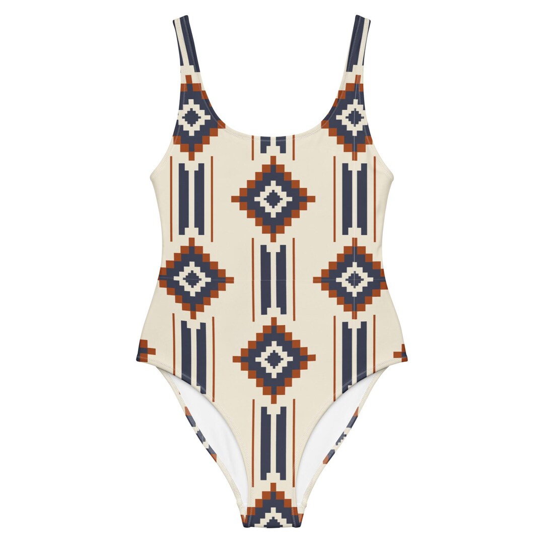 Maka - One-piece Swimsuit | Southwest | Native | Aztec | Bathing Suit ...