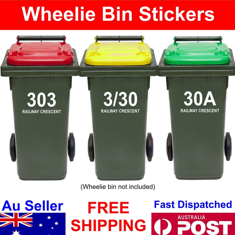 Bin Recycling Stickers - Etsy Australia