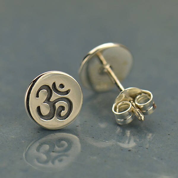Om Earrings - Etsy