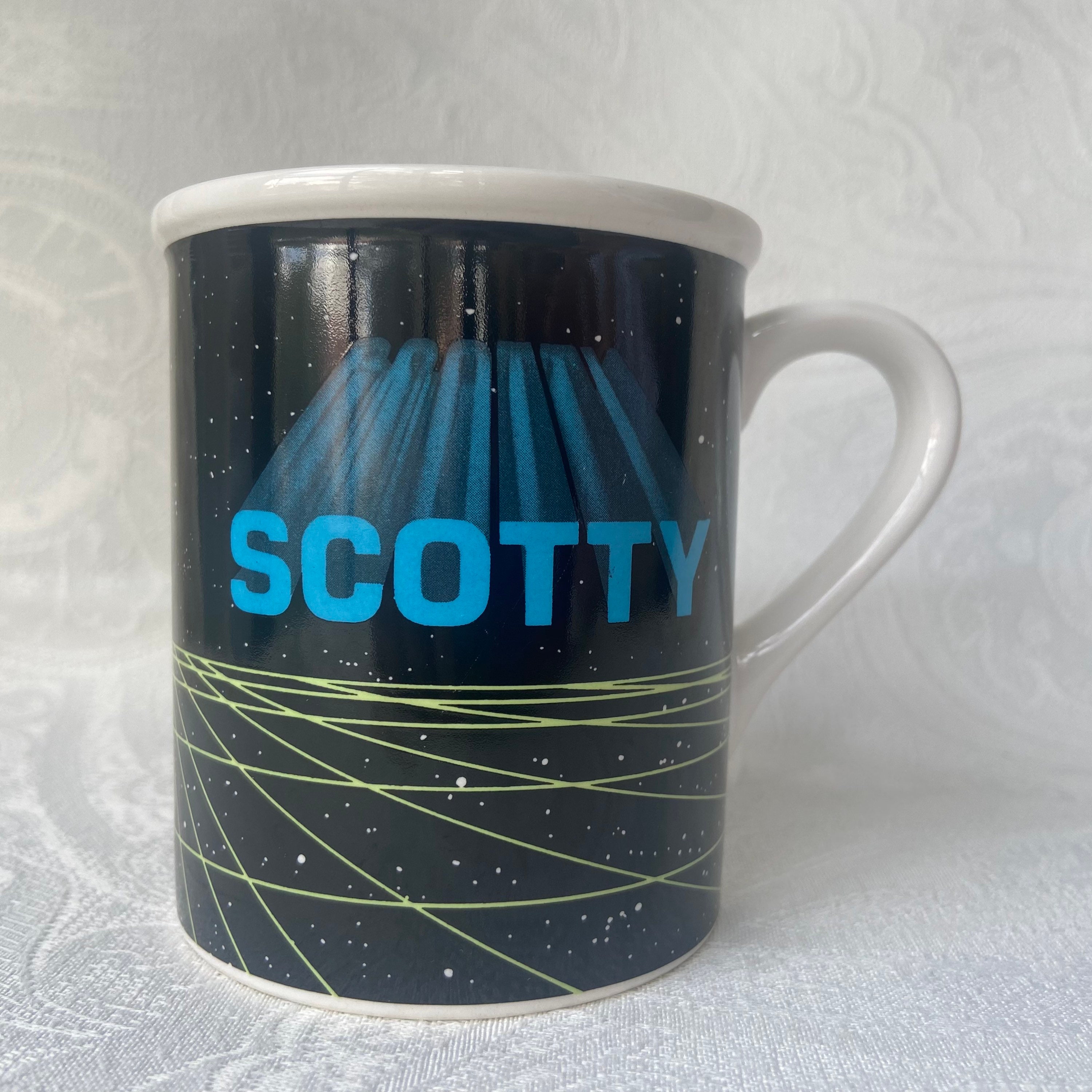 Star Trek Scotty Mug Collectible Artwork by Susie Morton, Paramount ...