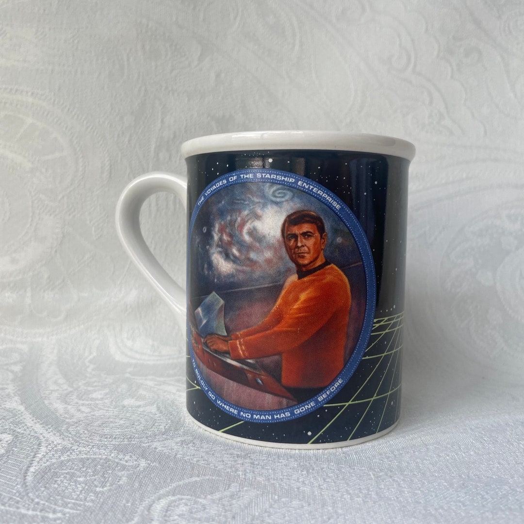 Star Trek Scotty Mug Collectible Artwork by Susie Morton, Paramount ...