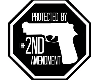 2nd amendment decal | Etsy