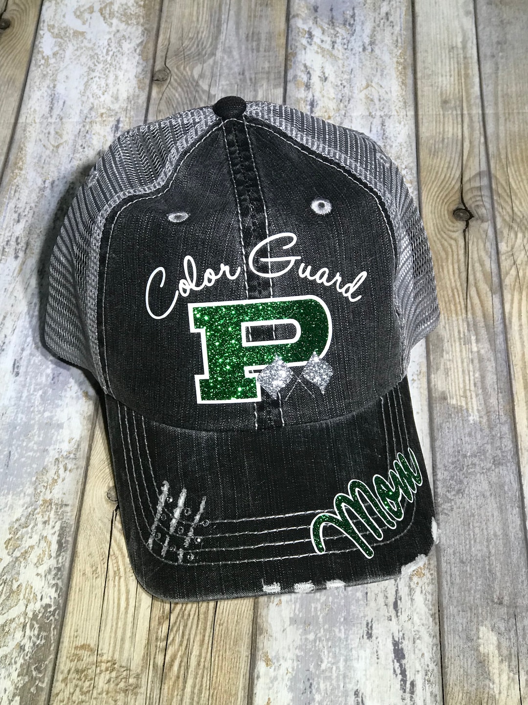 School Letter Hat for Band, Colorguard or Any Sport - Etsy