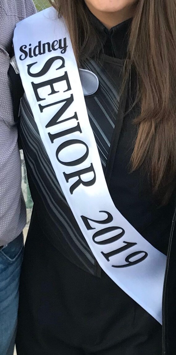 Senior Sashes any occasion and school | Etsy
