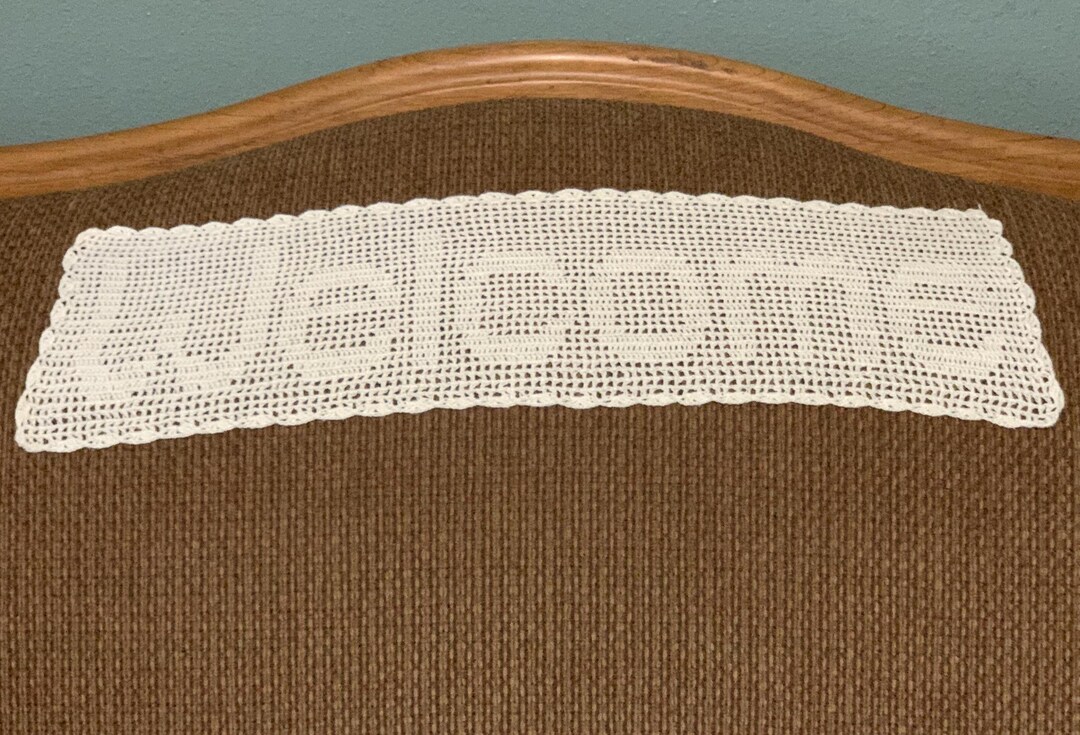 Welcome Lace Doily, Cream Scalloped Edge, LB 606 - Etsy