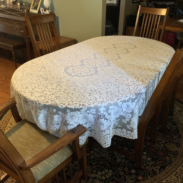 Oval Tablecloth - Etsy