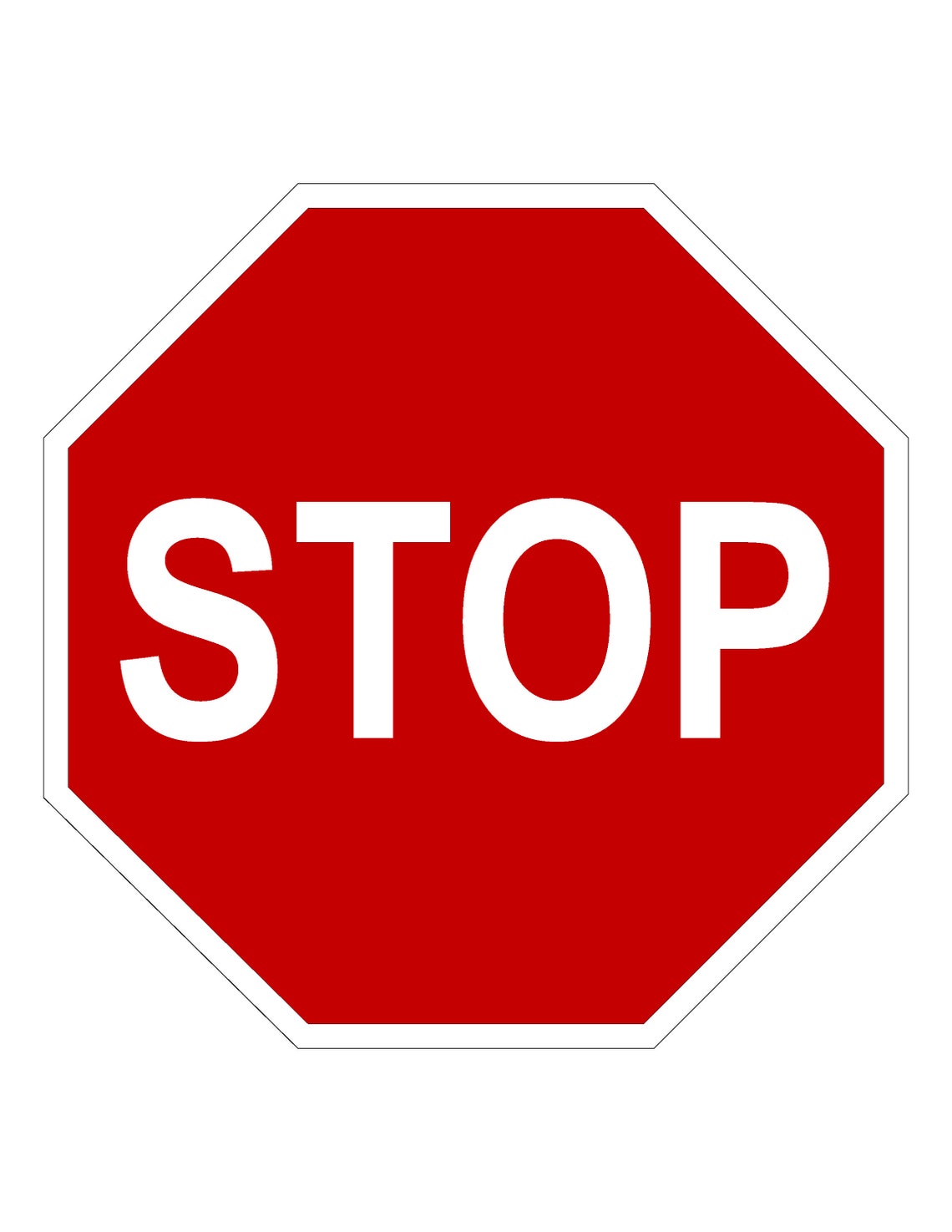 STOP / GO Printable Sign, Coloring Page - Etsy