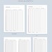Printable Running Log - US Letter, A4, A5 - Etsy