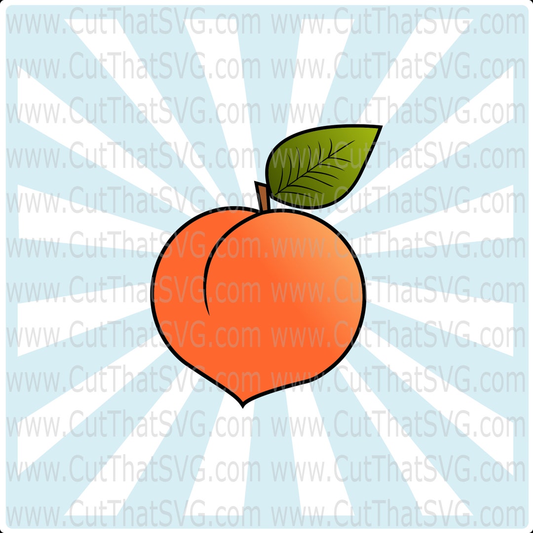 Sweet as a Peach SVG, Peach Svg for Cricut, Peach Fruit SVG, Georgia ...