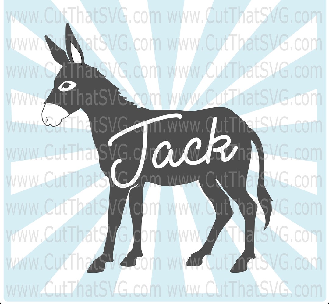 Jackass SVG, Donkey Svg, Funny Svg, Democrat Svg, Ass Svg, Mule Svg ...