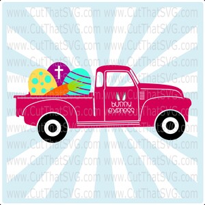 Easter Truck SVG, Easter SVG, Easter Egg Svg, Happy Easter Svg, Easter ...