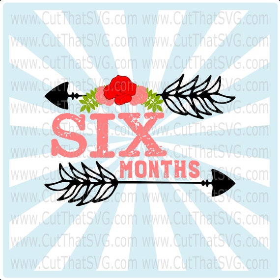 Six Months SVG Monthly milestone Milestone blanket shirt | Etsy