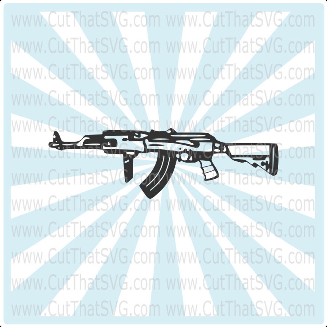 Gun SVG, AR15 Svg, Military Svg, Tactical Svg, 2nd Amendment Svg ...