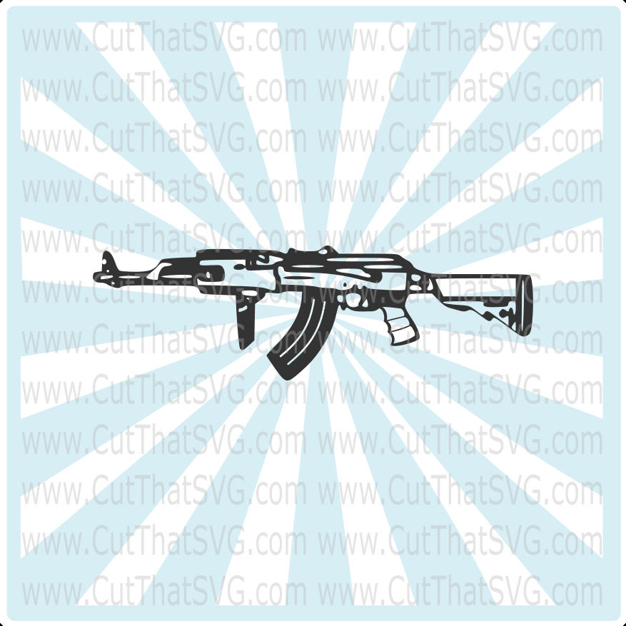 Gun SVG AR15 svg military svg tactical svg 2nd amendment | Etsy