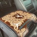 Leather Tooled Center Console Covers - Etsy