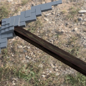 Minecraft - Movie Pickaxe - 3D MODEL - Etsy