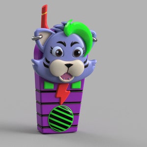 Five Night at Freddys - Security Breach - Roxy Talkie - 3D Model - Etsy