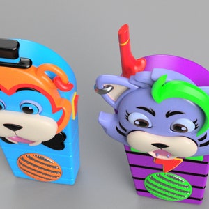 Five Night at Freddys - Security Breach - Freddy Talkie - 3D Model - Etsy