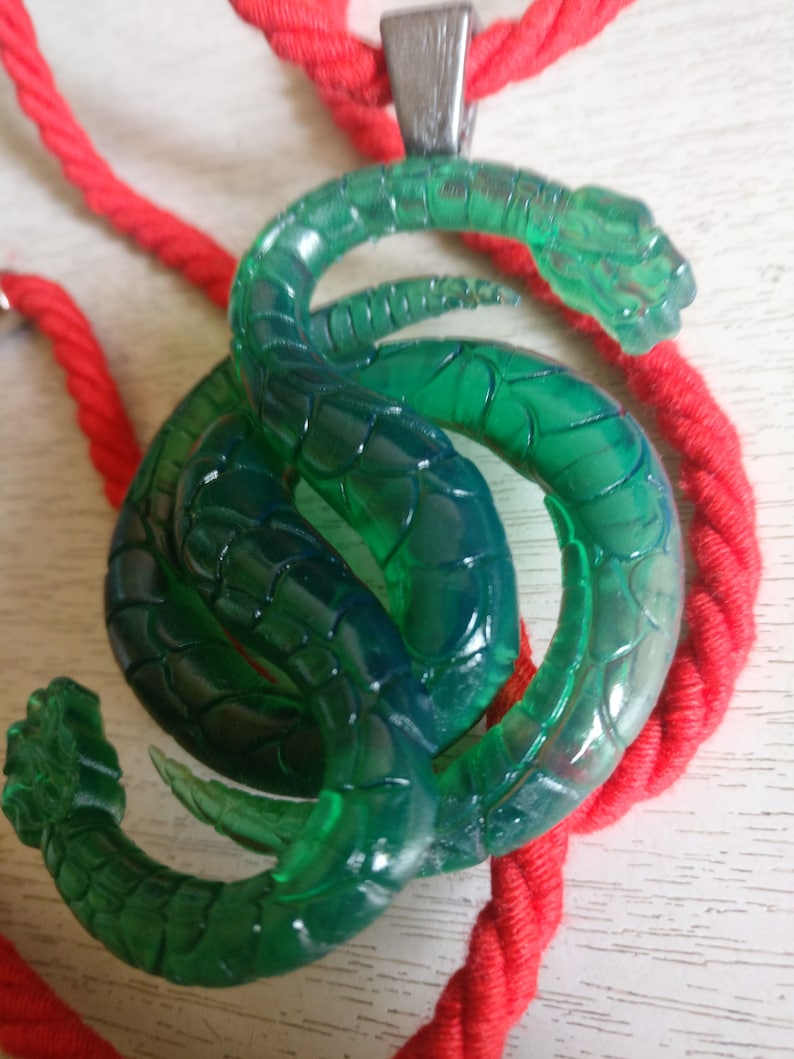 Snake Necklace - Etsy