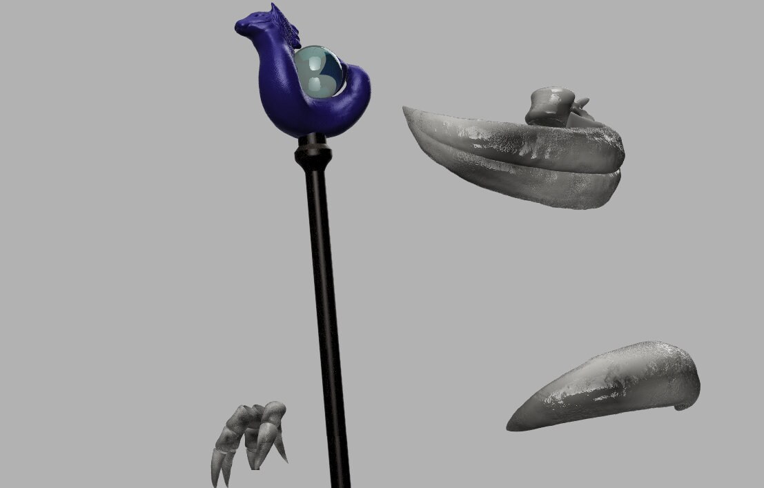 The Owl House - Luz Cosplay - Titan Form Bones - 3D Models - Etsy