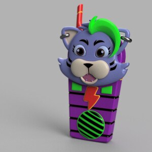 Five Nights at Freddys Security Breach Roxy Talkie 3D - Etsy Australia