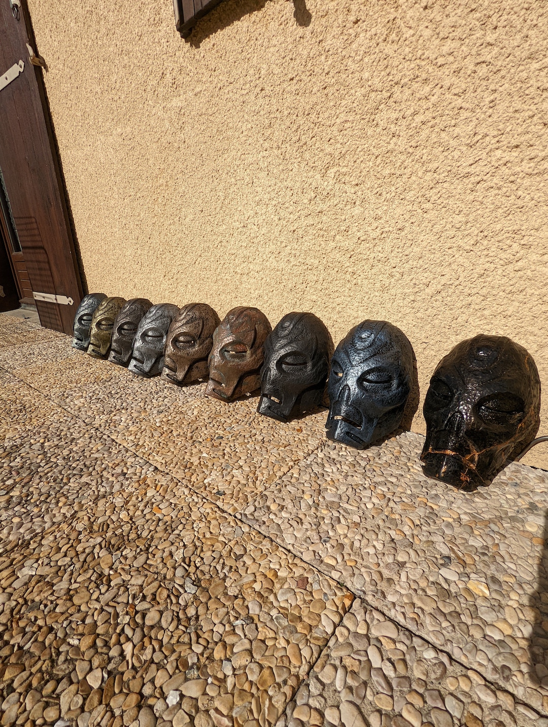 Elder Scrolls - Skyrim - Dragon Priest Mask - Etsy