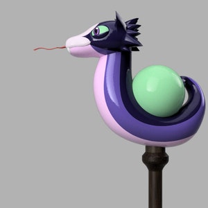 The Owl House - Luz Palisman Staff - Stringbean Simple - 3D Model - Etsy