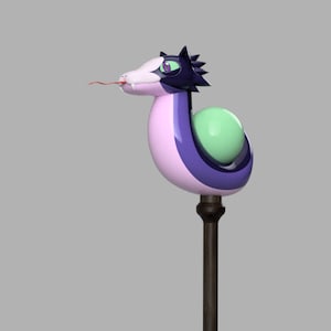 The Owl House - Luz Palisman Staff - Stringbean Simple - 3D Model - Etsy