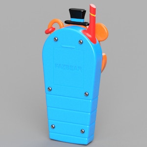 Five Night at Freddys - Security Breach - Freddy Talkie - 3D Model - Etsy