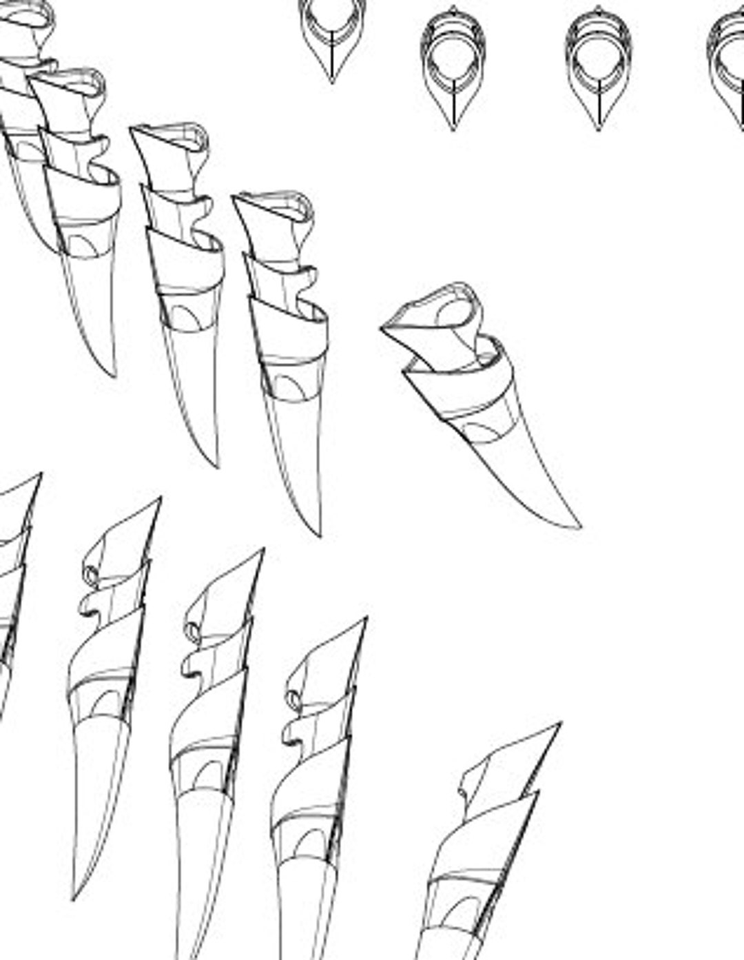 Evelynn Claws - League of Legends - Blueprints - Etsy