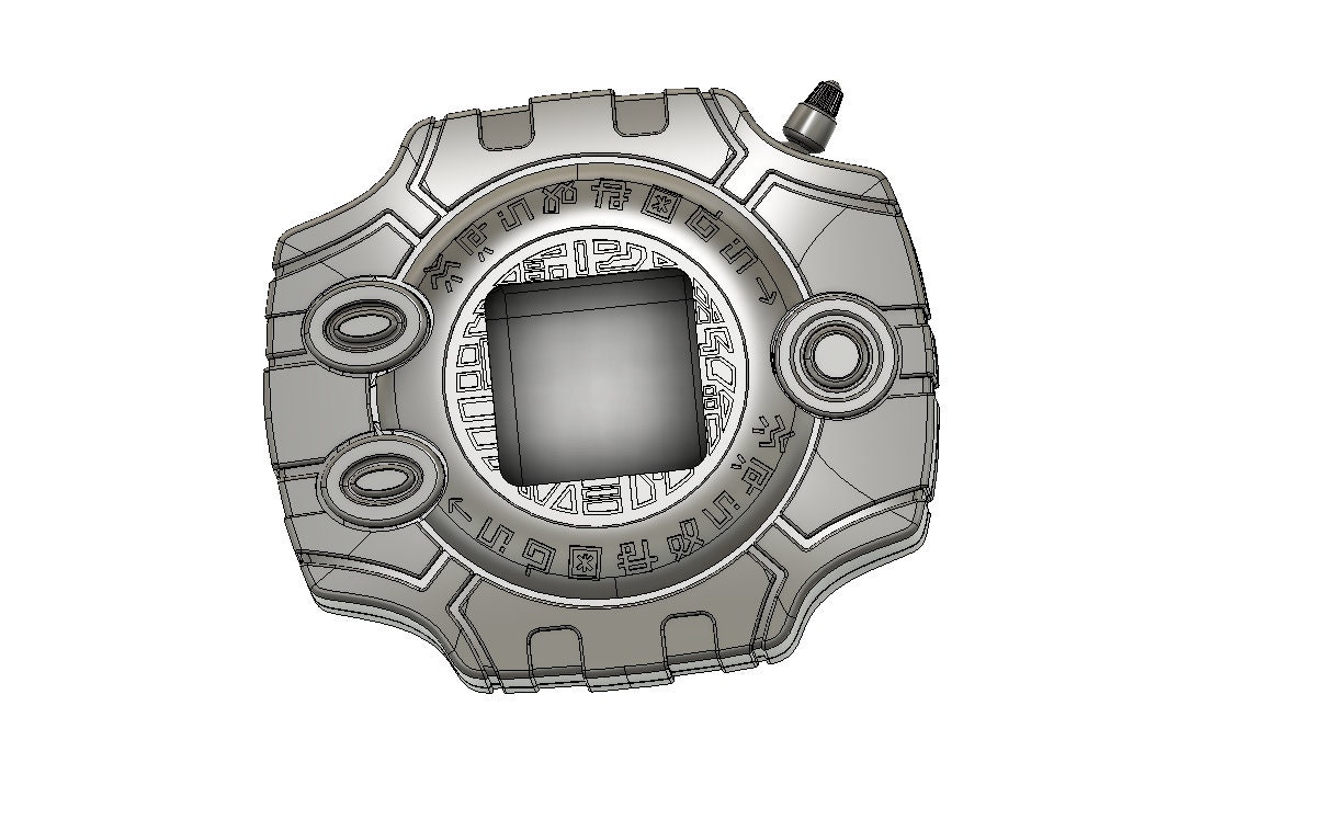 Digimon Digivice 3D Models | Etsy UK