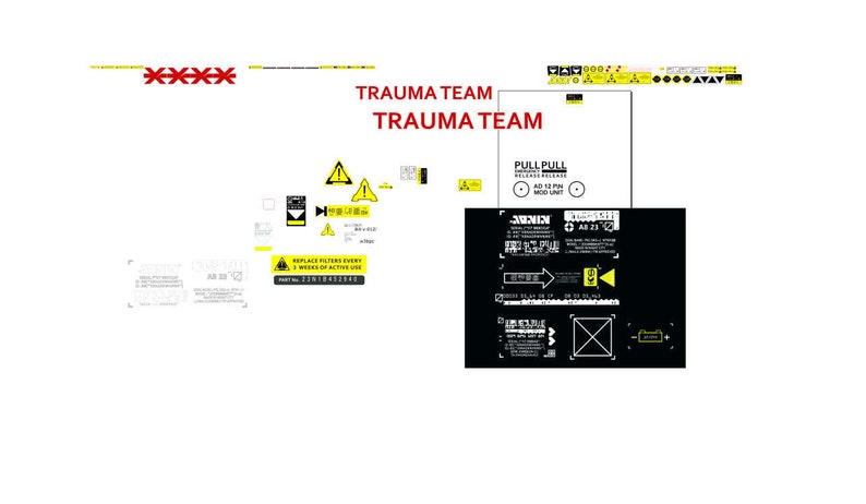 Trauma Team - Stickers and Decals Collection - SVG/PDF Files - Etsy