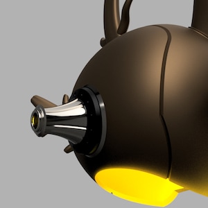 Amphibia Darcy/the Core's Helmet 3D Model - Etsy Hong Kong