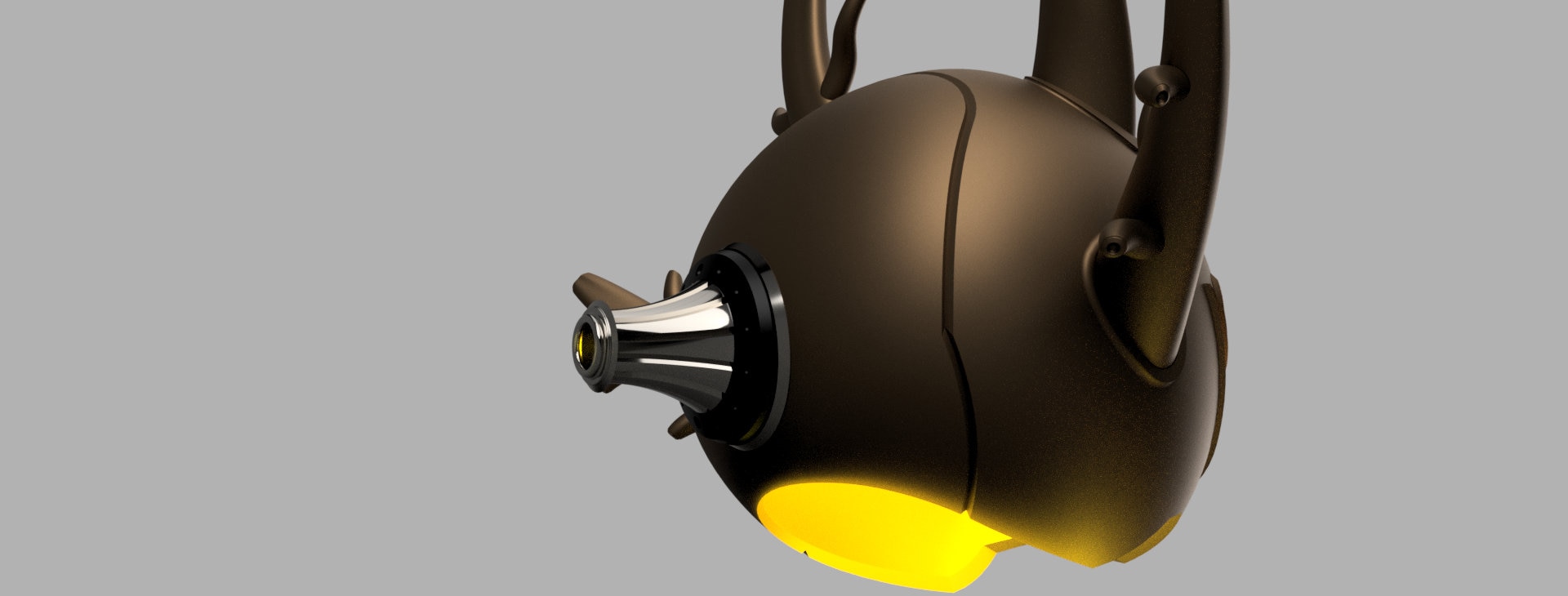 Amphibia Darcy/the Core's Helmet 3D Model - Etsy