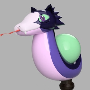 The Owl House - Luz Palisman Staff - Stringbean Simple - 3D Model - Etsy