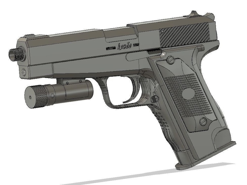 Resident Evil Silver Ghost Leon Kennedy Blueprint - Etsy