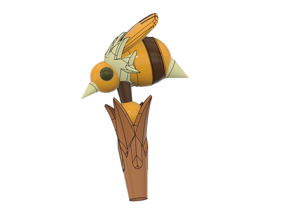 The Owl House Willow Palisman Staff Clover Single 3D - Etsy Canada