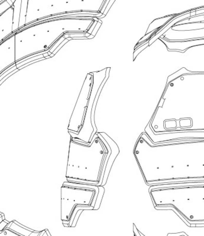 Trauma Team - Chest Armor - Blueprints - Etsy