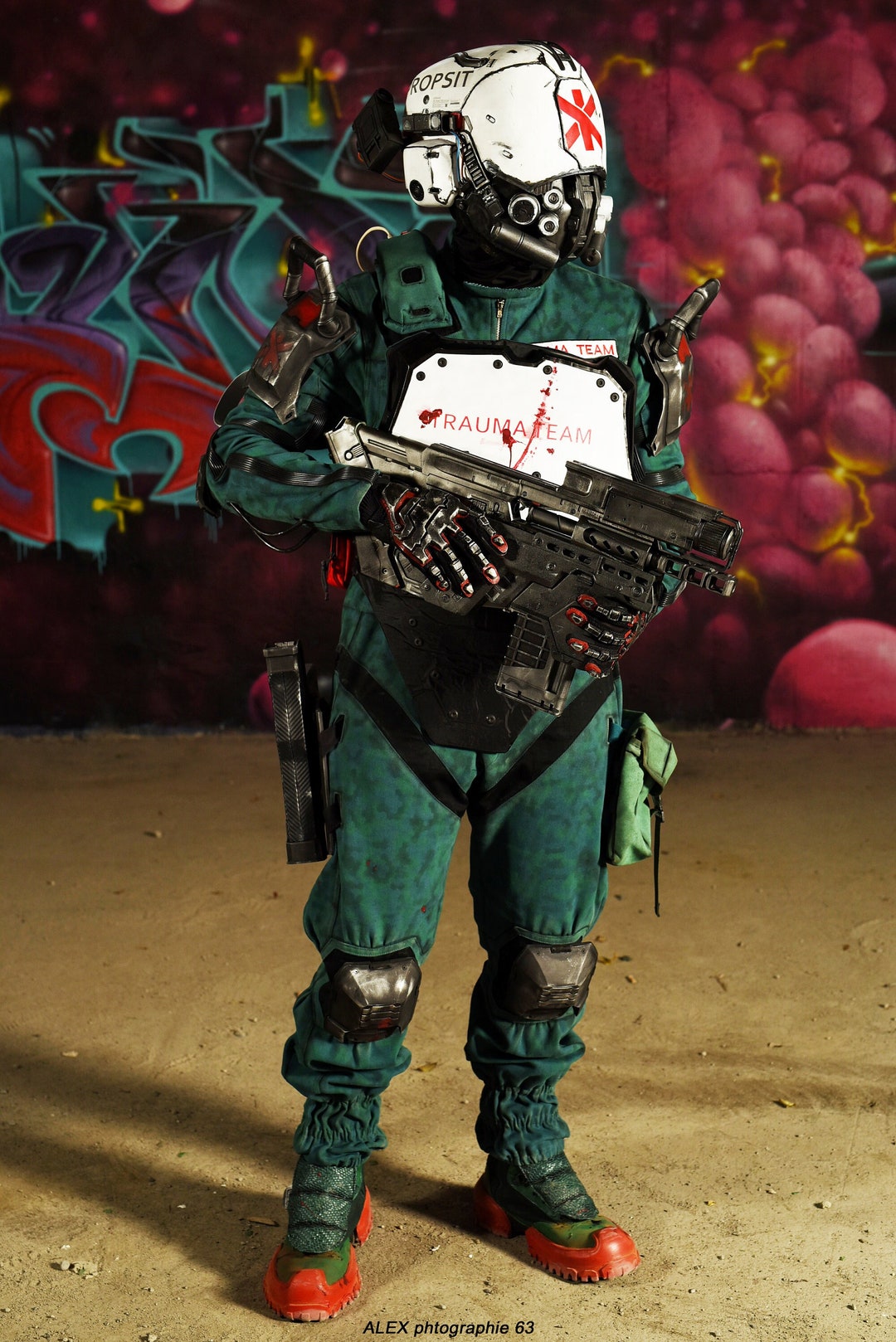 Cyberpunk 2077 Trauma Team Stickers and Decals Collection SVG/PDF Files ...