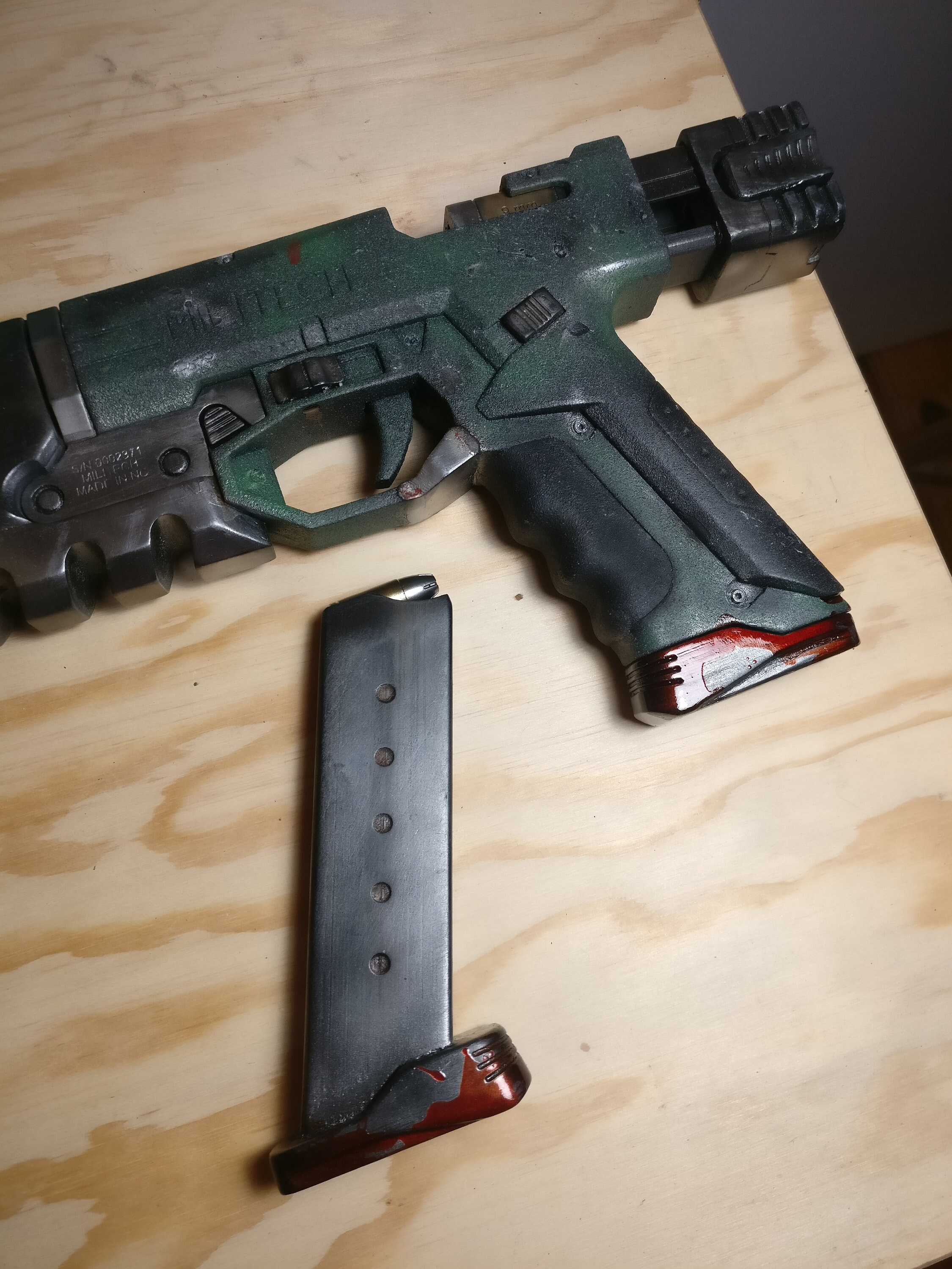 Cyberpunk Militech Lexington Prop Gun | Etsy UK