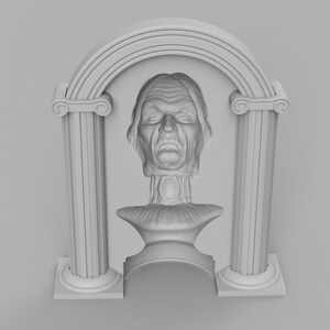 Haunted Mansion Bust 3D Print - Etsy