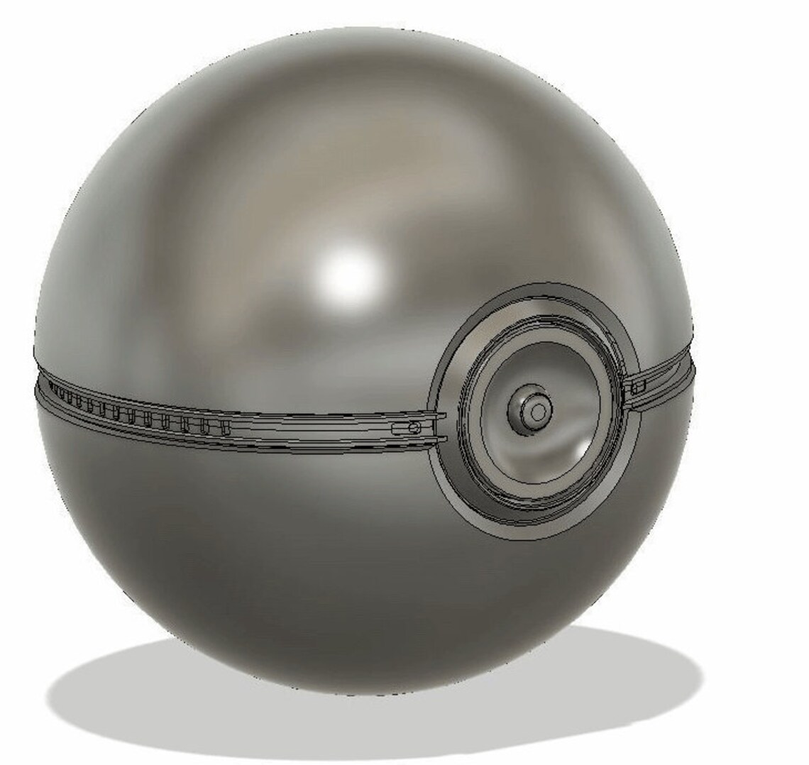 Pocket GS Ball Inspired by Fan Art 3D Model - Etsy