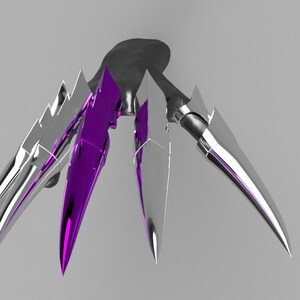 League of Legends - KDA - Evelynn Claws - 3D Model - Etsy Australia