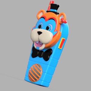 Five Night at Freddys - Security Breach - Freddy Talkie - 3D Model - Etsy