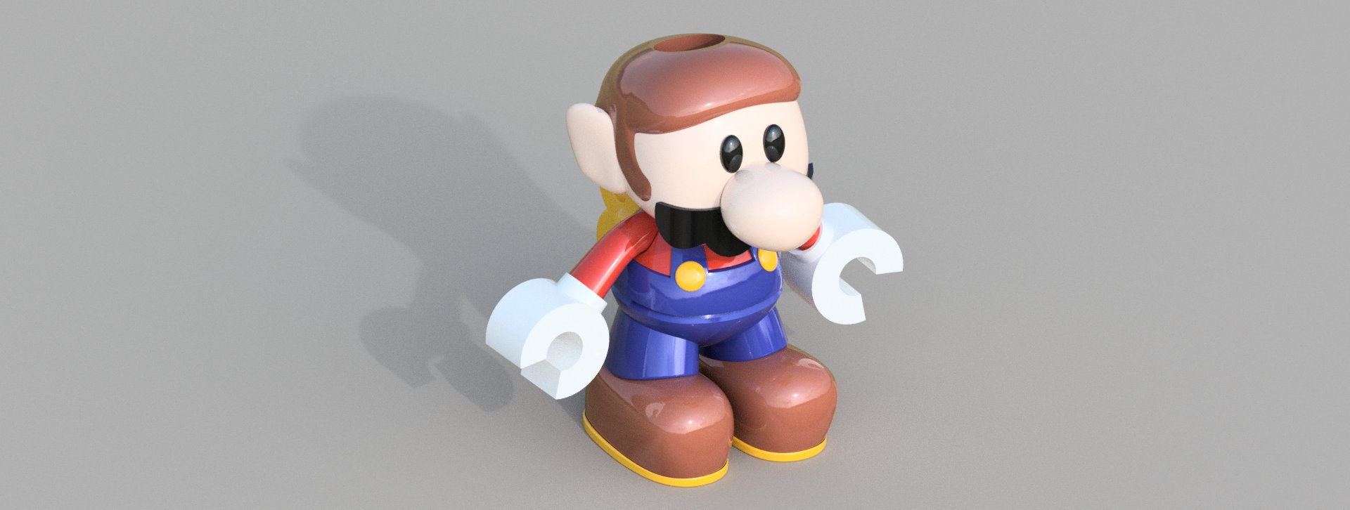 Jump Man - Toy Articulated - 3D Model - Etsy