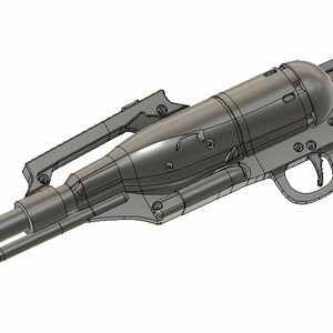 Captain Harlock Blaster Blueprint - Etsy