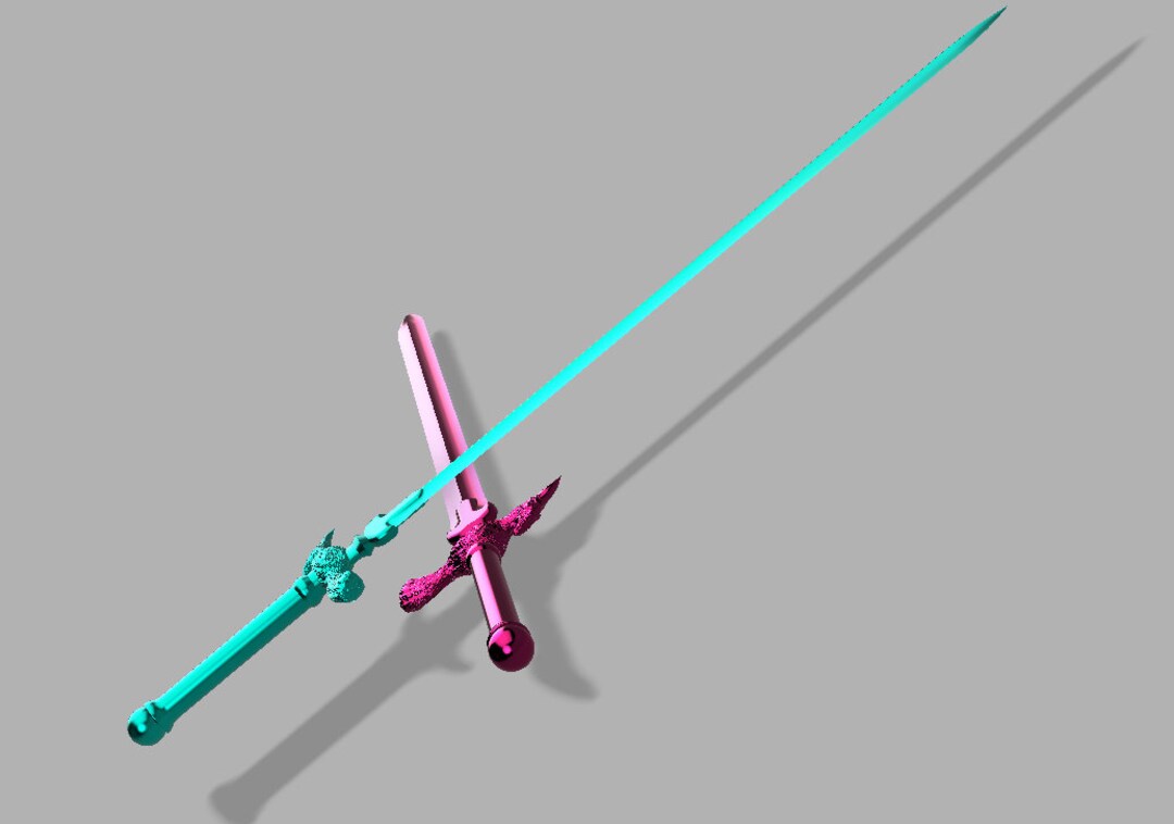 Amphibia - Sasha's Swords - 3D Models - Etsy