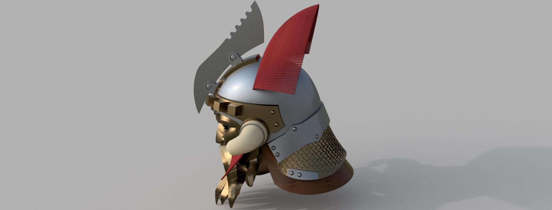 Fallout New Vegas - Legate Lanius Helmet - 3D Model - Etsy