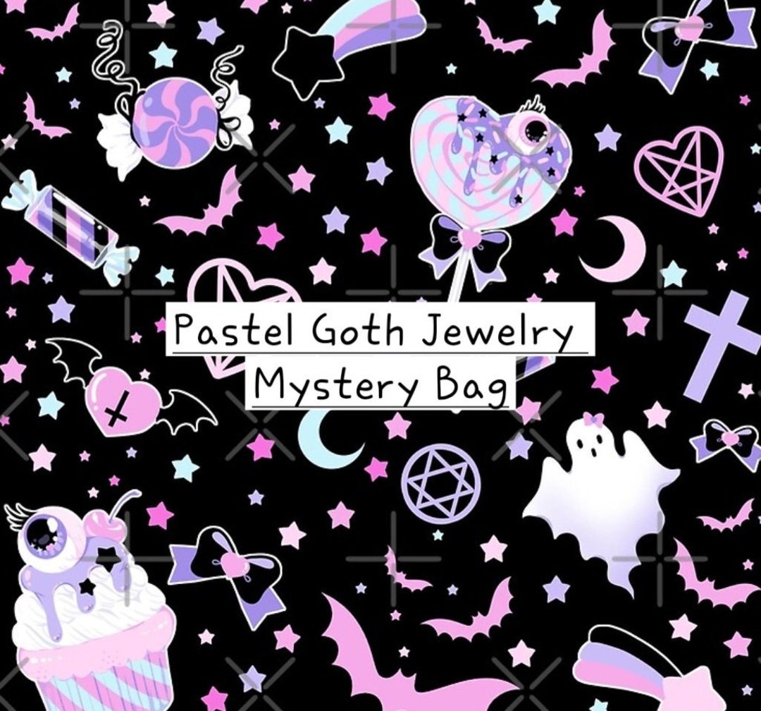 Pastel Goth Mystery Bag, Mystery Box, Handmade Jewelry, Gifts for Her ...