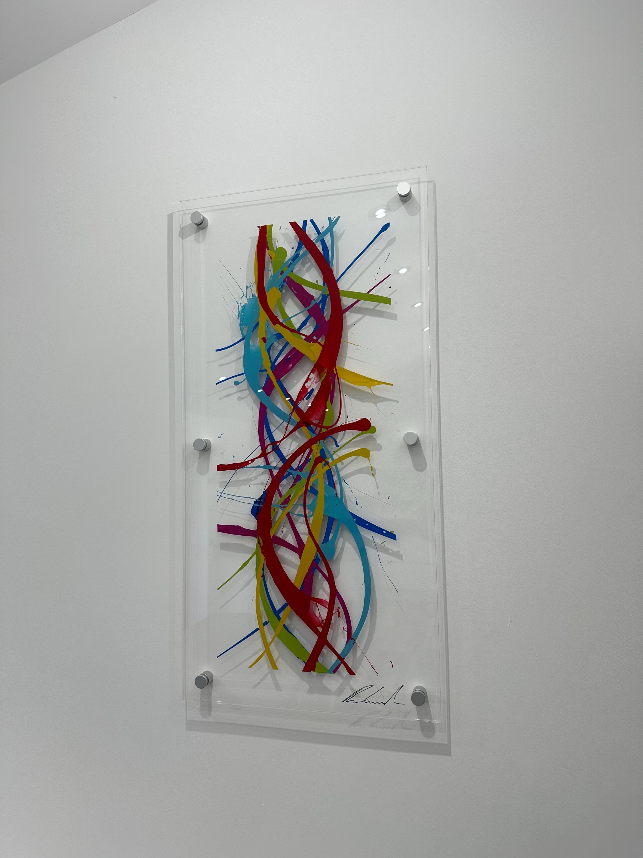 Vertical Multicoloured Original Artwork by Ben Ashford - Etsy